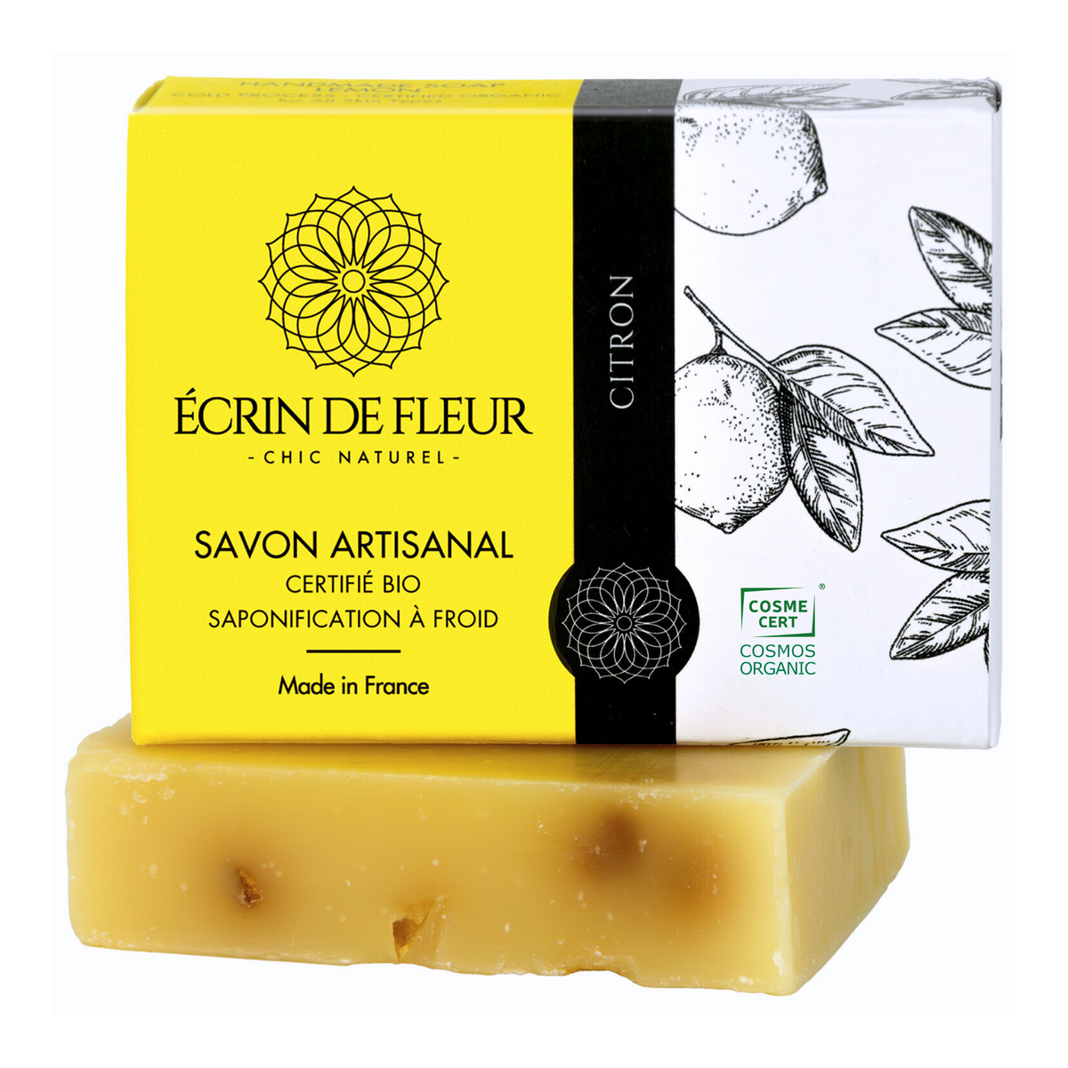 Handmade Citron Soap, 90g – ÉCRIN DE FLEUR